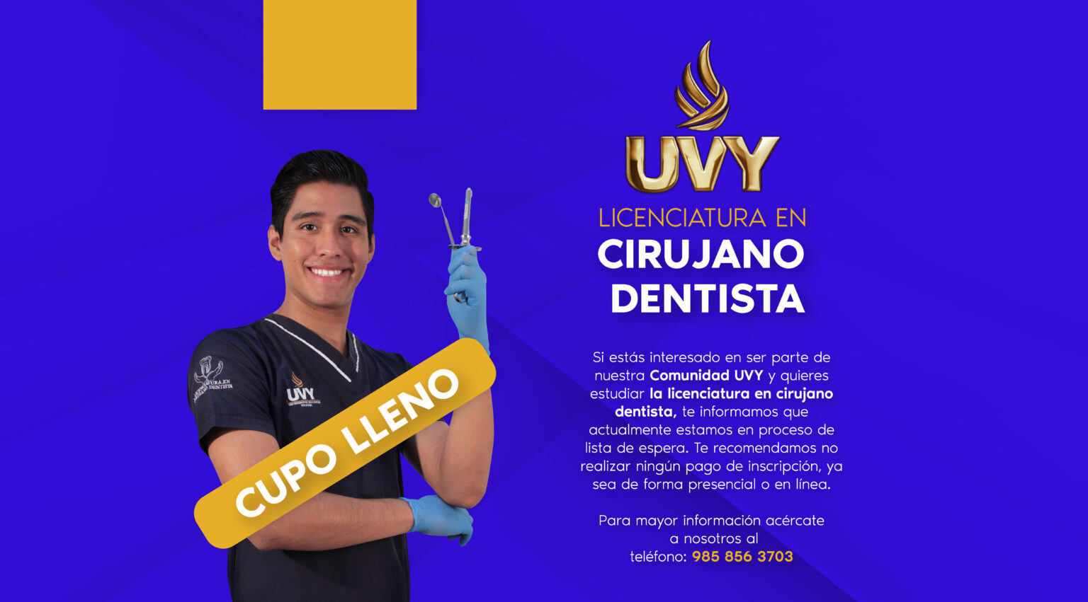 PROCESO DE ADMISIÓN - Universidad de Valladolid Yucatan